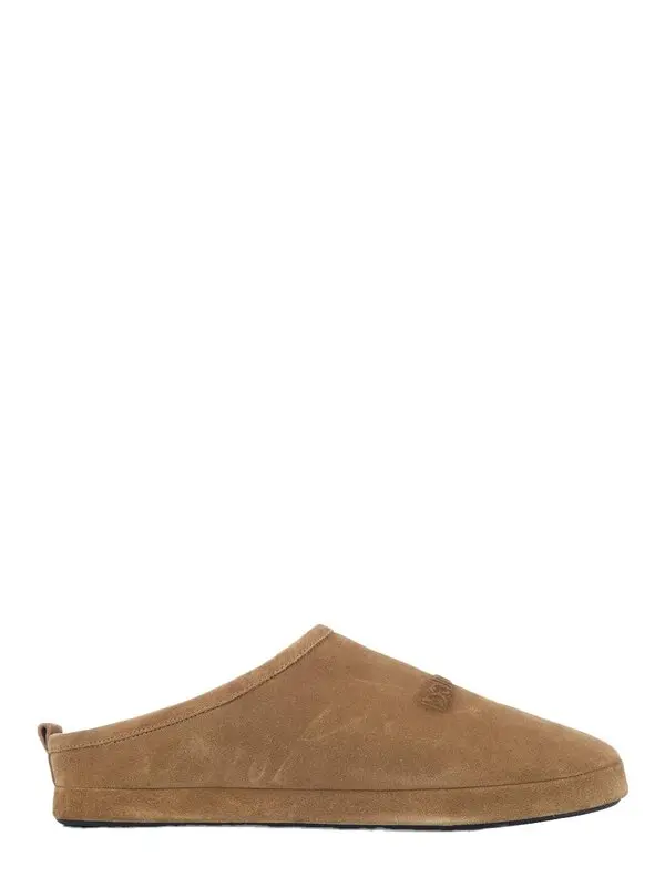 Balenciaga Suede Slippers - Multicolor