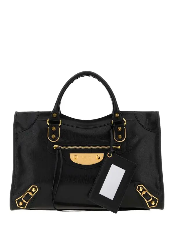 Balenciaga Medium Le City Uptown Handbag - Black