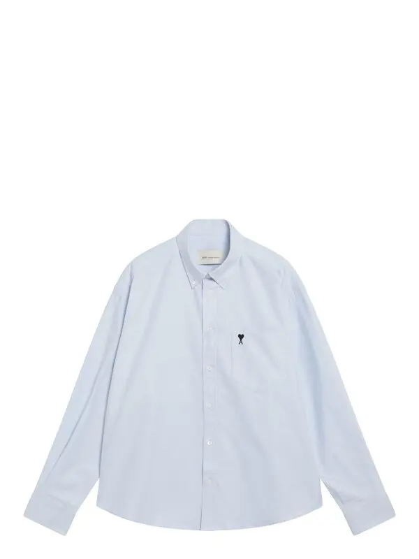 AMI Paris Light De Coeur Shirt - Blue