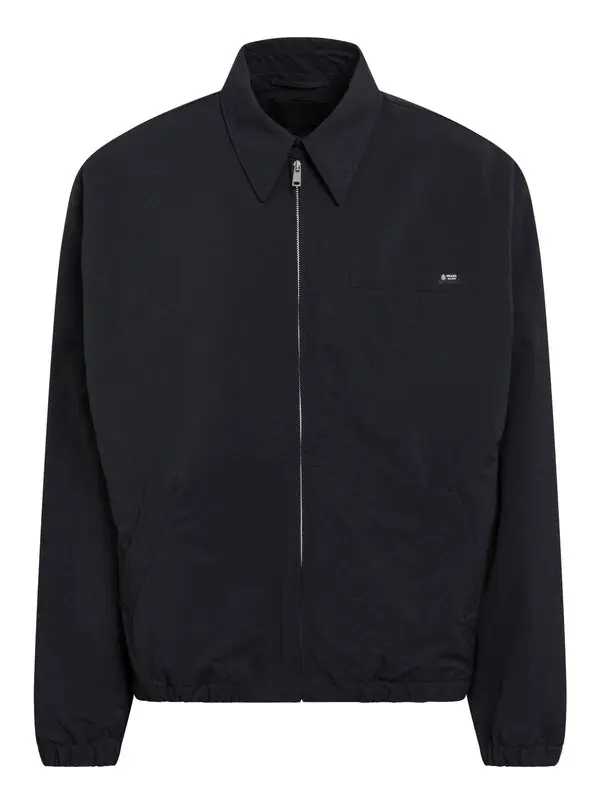 Prada Technical Fabric Blouson Jacket - Blue