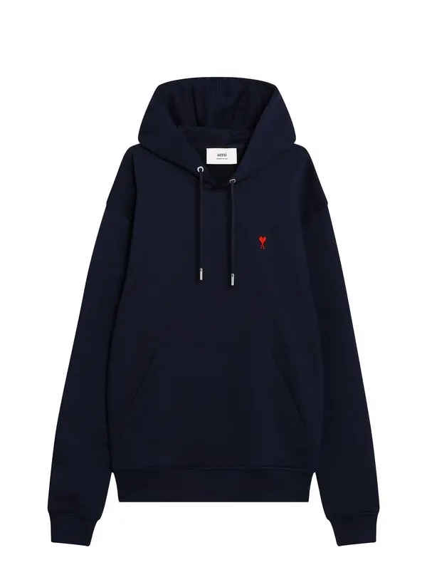 AMI Paris De Cœur Hoodie - Blue