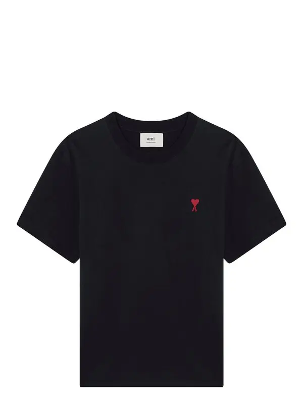 AMI Paris De Coeur Night T-shirt - Blue