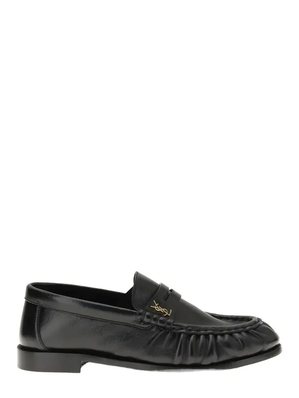 Saint Laurent Le Loafer Loafers - Black