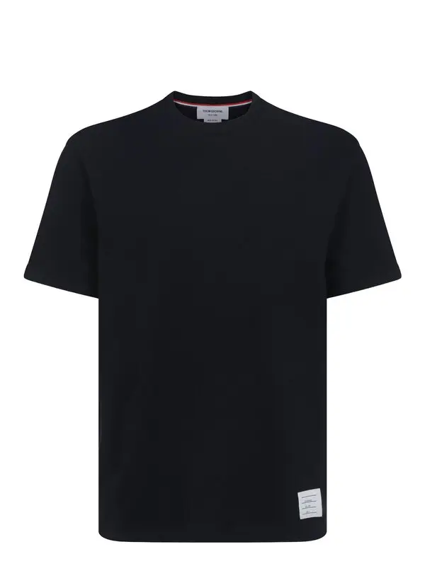 Thom Browne Cotton T-shirt - Blue