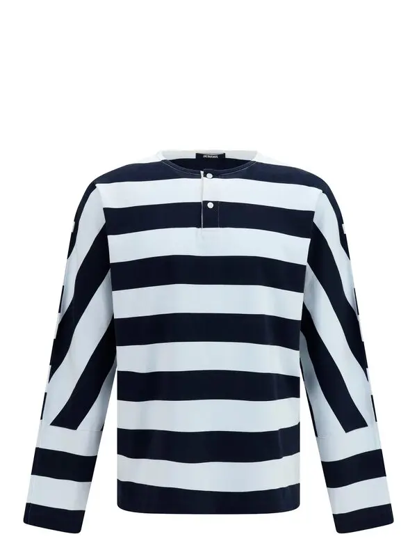 Jacquemus Le Tshirt Mariniere Ml - Multicolor