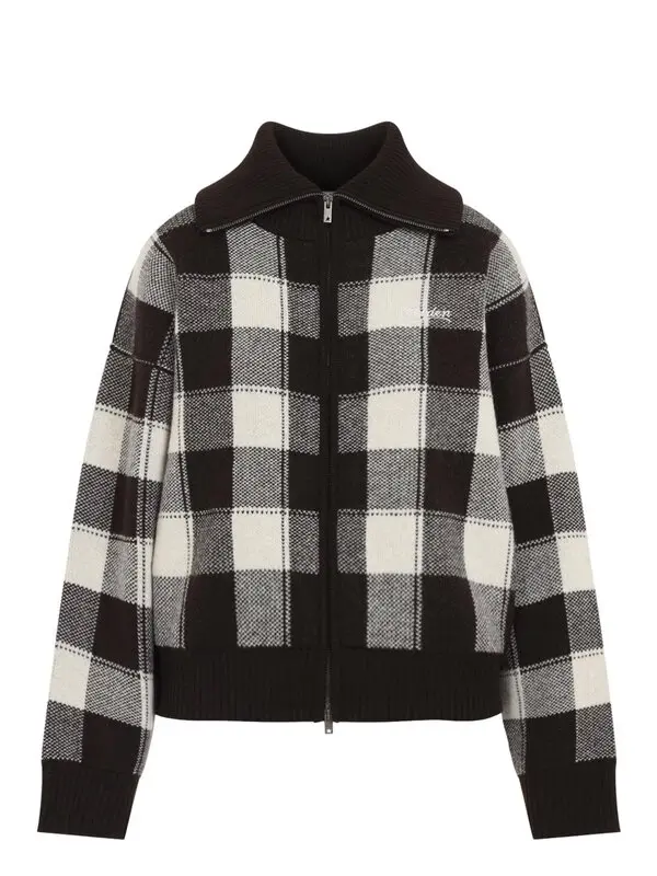 GOLDEN GOOSE Rachelle Wool Blend Cardigan - Brown