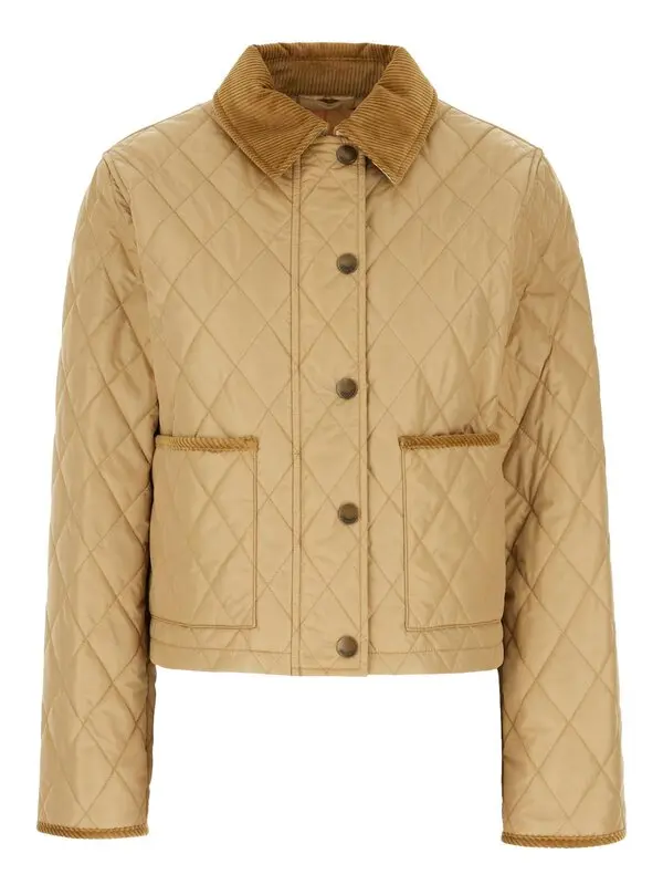 Burberry Quilted Jacket - Multicolor