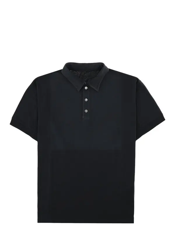 MAISON MARGIELA Polo In Cotone - Black