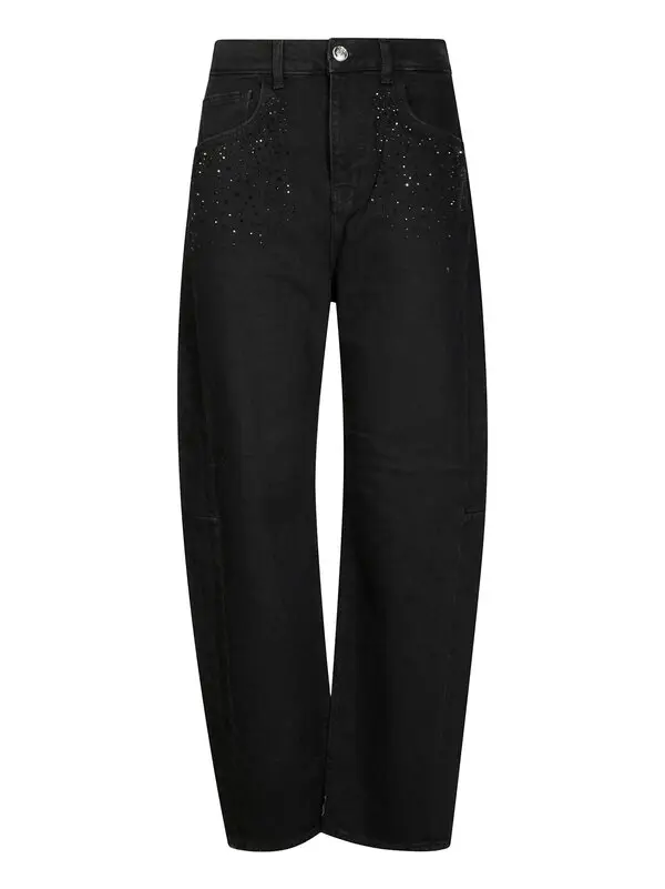 Liu Jo Embellished Jeans - Nero