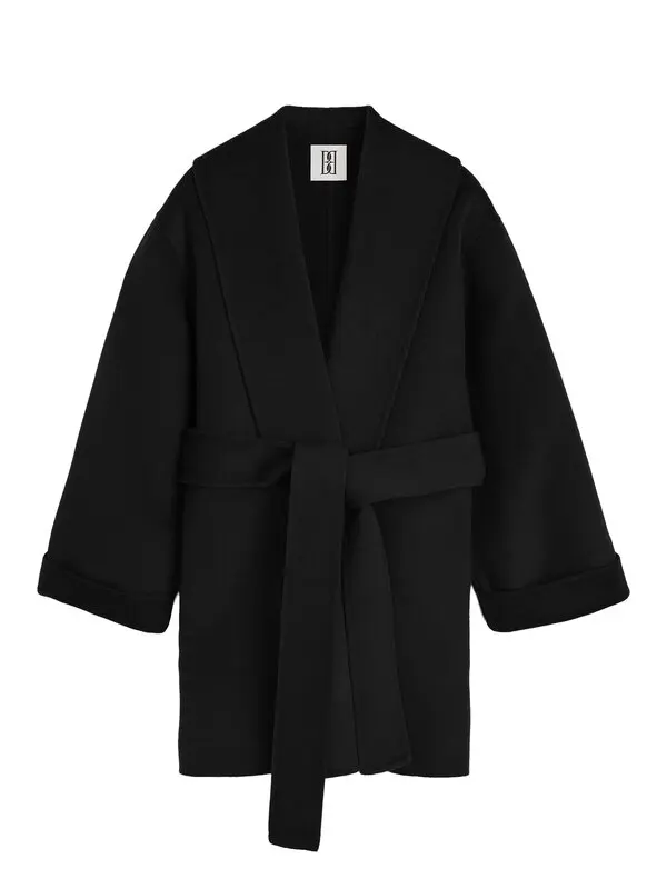 BY MALENE BIRGER Trinelle Wool Coat - Black