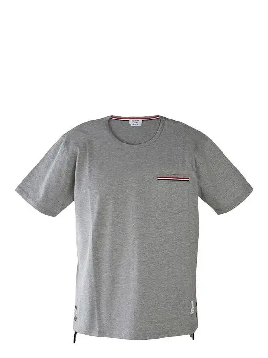 Thom Browne Short Sleeve T-shirt - Gray