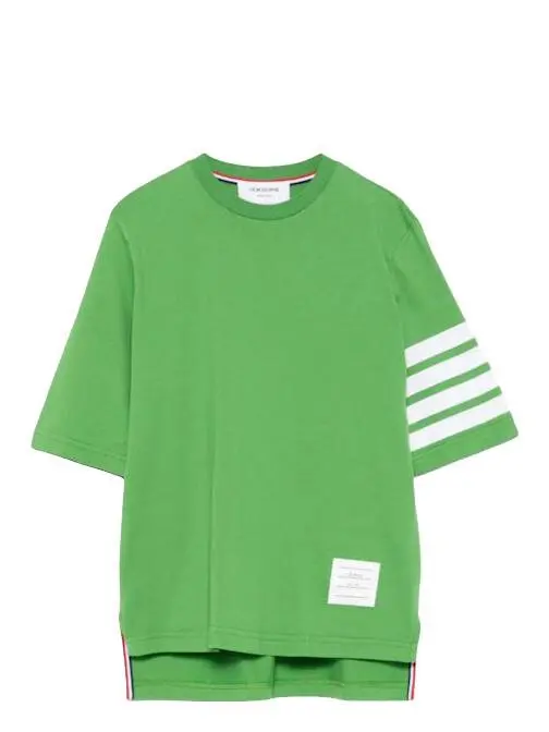 Thom Browne Short Sleeve T-shirt - Green