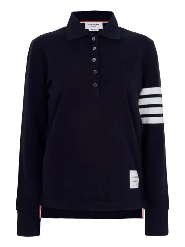 Thom Browne Collar T-shirt - Navy