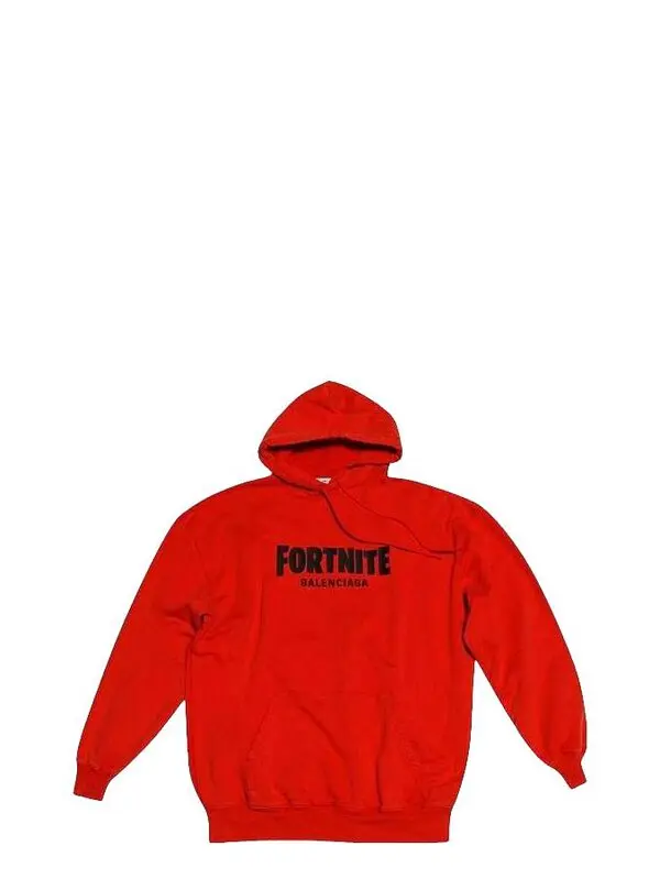 Balenciaga X Fortnite Hoodie Medium Fit - Red