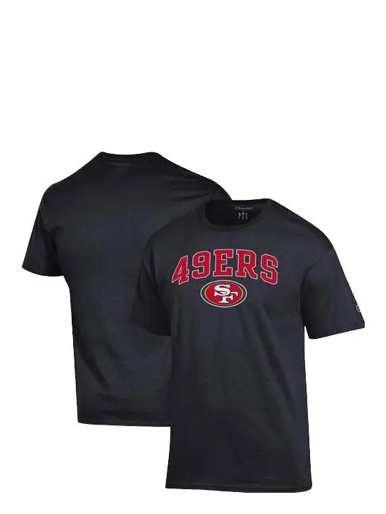 Champion San Francisco 49ers Arch Over Logo T-shirt - Black