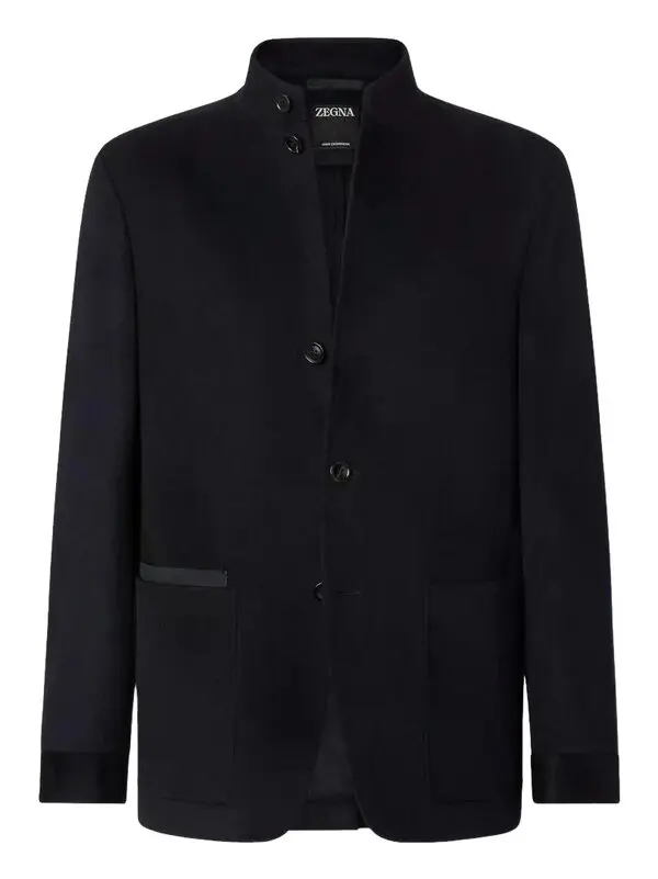Zegna Oasi Cashmere Il Conte Jacket - Blue