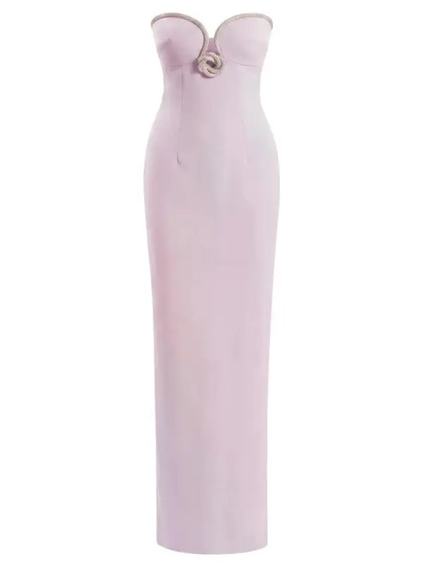 SAIID KOBEISY Strapless Maxi Dress - Pink