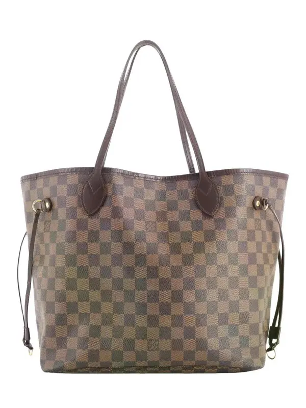 LOUIS VUITTON Damier Mm Tote Bag - Brown