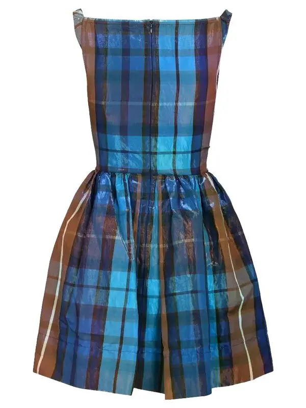 VIVIENNE WESTWOOD Mini Sunday Dress - Blue
