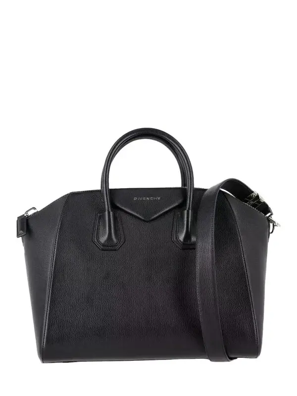 Givenchy Antigona Medium Leather Handbag - Black