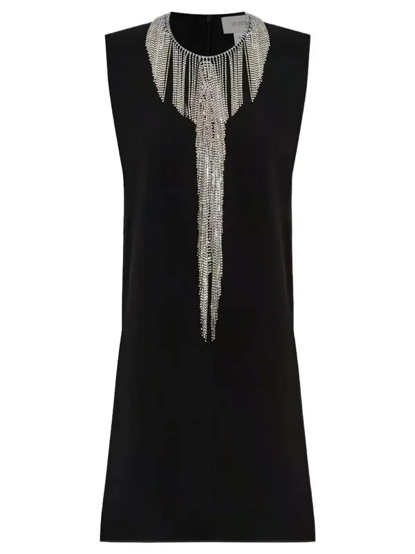 Sportmax Festoso Crystal-embellished Dress - Black
