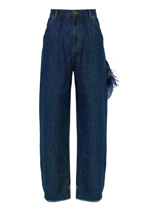 DARKPARK Lisa Belt-loops Jeans - Blue