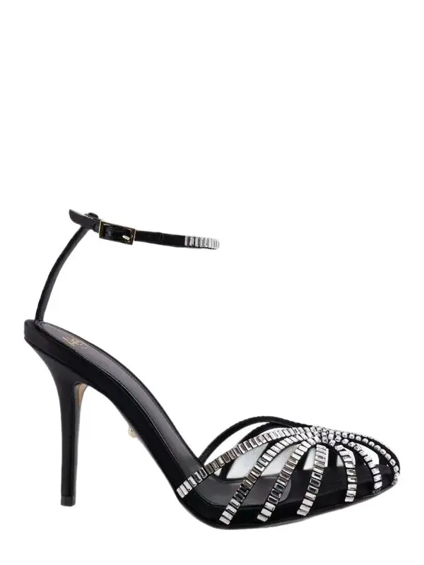 ALEVI MILANO Penelope Crystal-embellished Sandals - Black