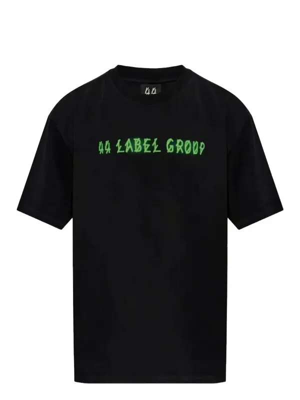 44 LABEL GROUP Jocker Graphic-print T-shirt - Black