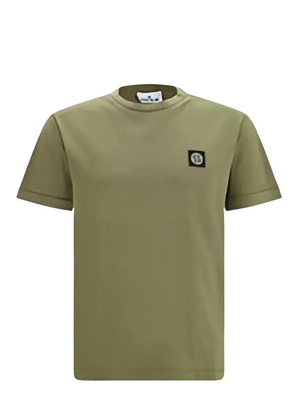 Stone Island Logo-patch T-shirt - Green
