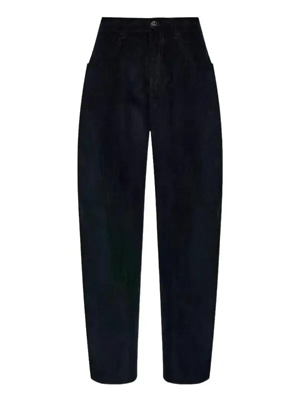RÓHE Cotton Corduroy Trousers - Blue