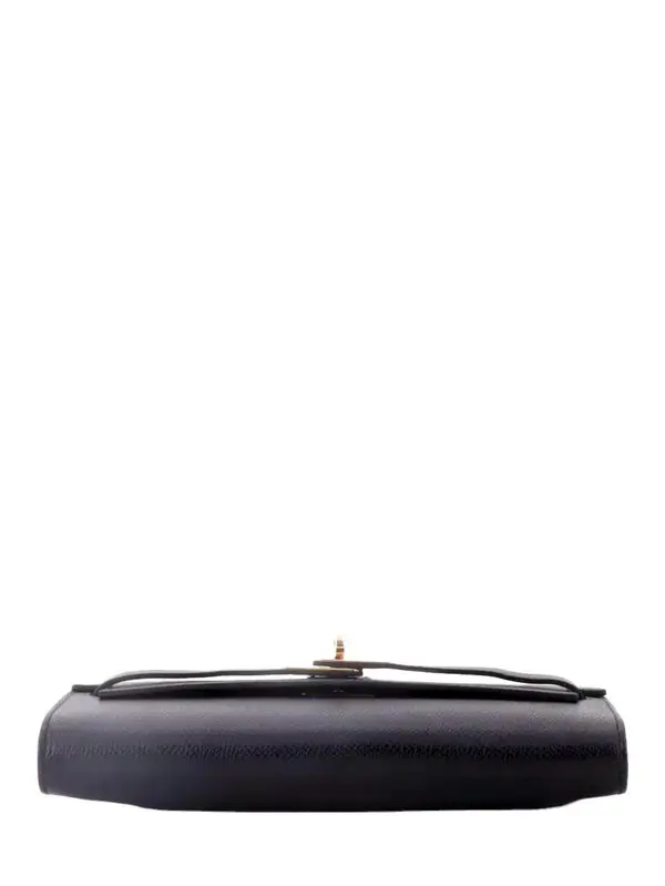 Hermès Kelly To Go Wallet Epsom Crossbody Bag - Black