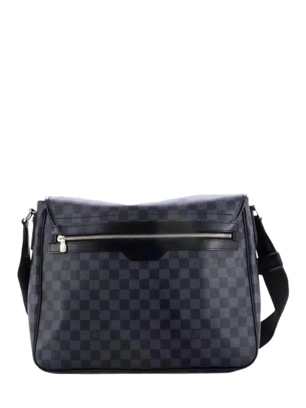 LOUIS VUITTON Daniel Messenger Bag Damier Graphite Gm Crossbody Bag - Black
