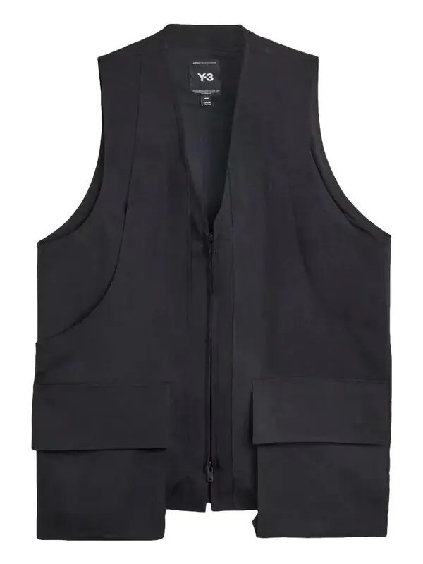Y3 Sport Uniform Pocket Vest - Black