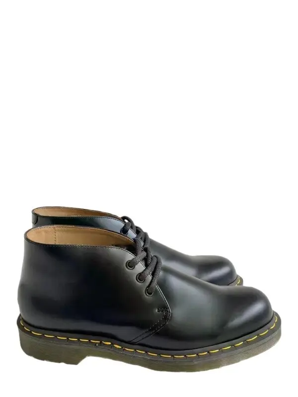 Dr. Martens Leather Lace-up Boots - Black