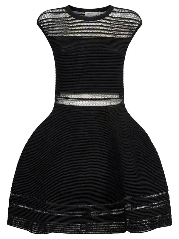 Simkhai Sleeveless Crewneck Mini Dress - Black