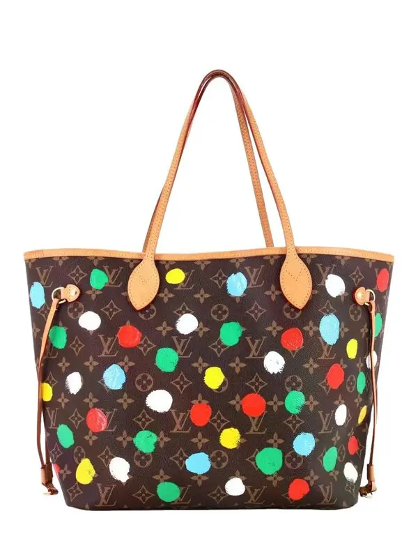 LOUIS VUITTON Monogram Canvas Painted Dots Mm Tote Bag - Brown