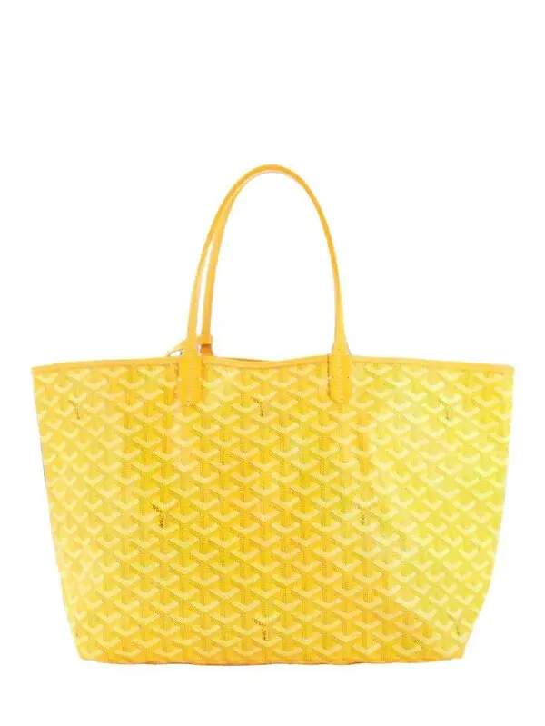 Goyard Saint Louis Coated Canvas Pm Tote Bag - Yellow