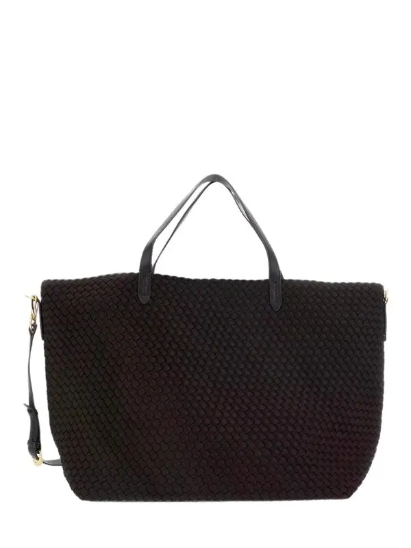 NAGHEDI Woven Tote Bag - Brown