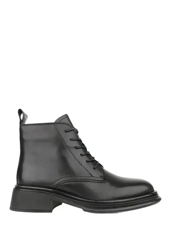 LINDA BAUMANN Lace-up Ankle Boots - Black
