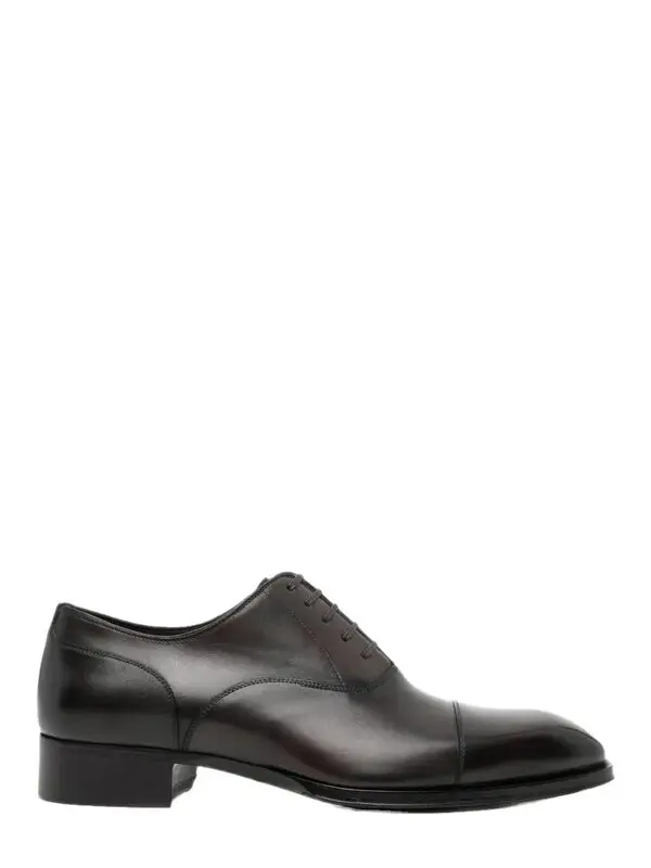 TOM FORD Elkan Oxford Shoes - Brown