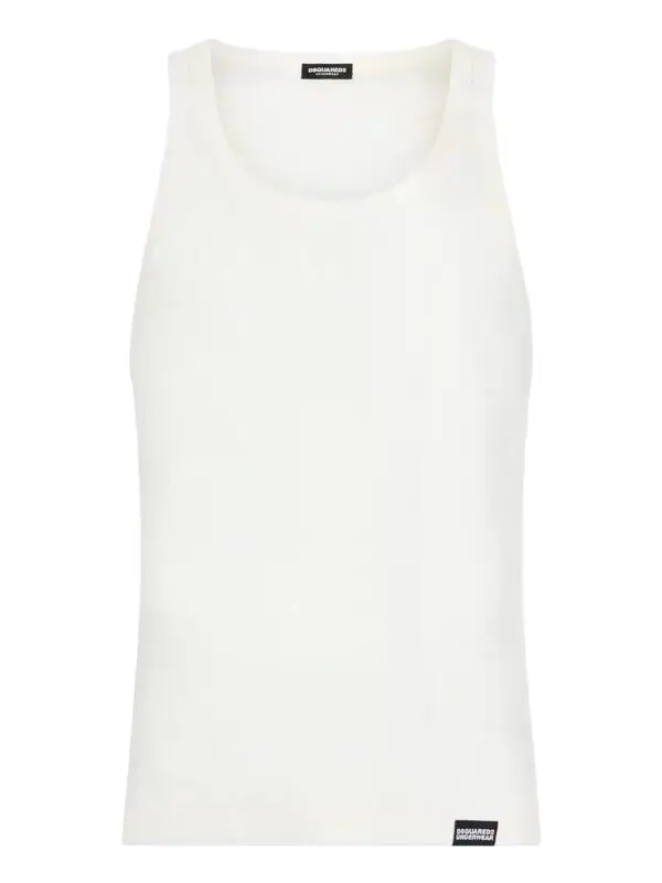 Dsquared2 Basic Tank Top - White