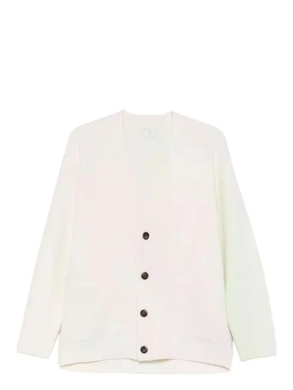 Eleventy V-neck Cardigan - Neutrals