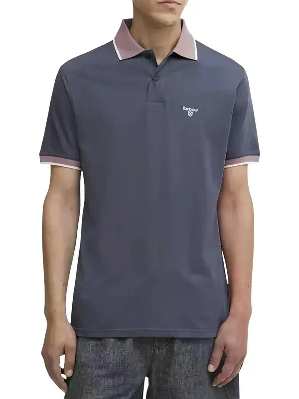 Barbour Cornsay Short-sleeved Polo Shirt - Blue