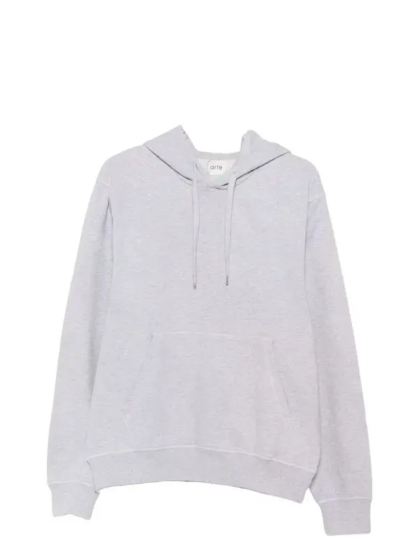 ARTE ANTWERP Graphic Print Hoodie - Grey