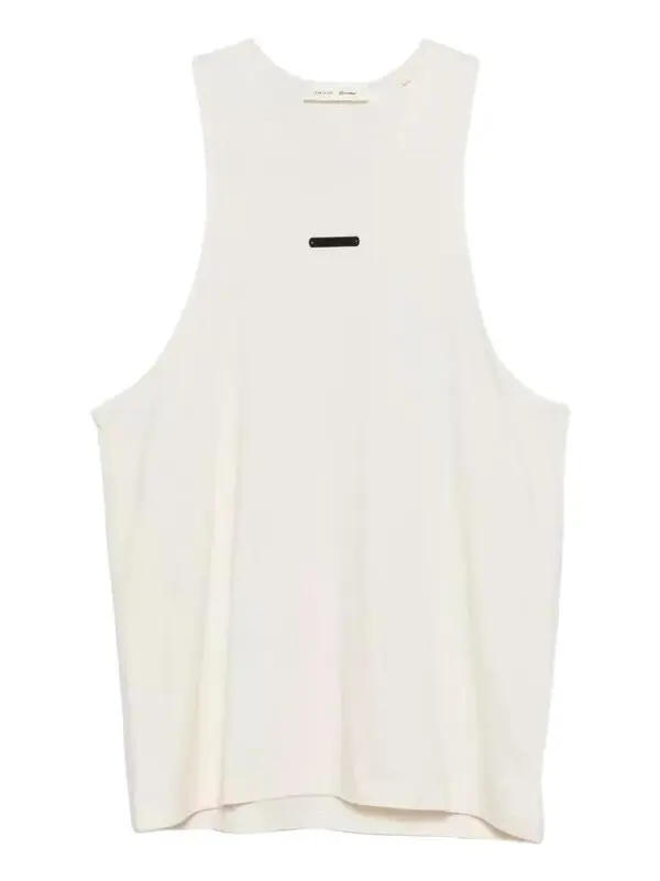 Fear Of God Essentials Logo Plaque Vest - White