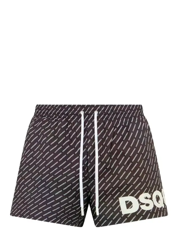 Dsquared2 Midi Swim Boxers - Black