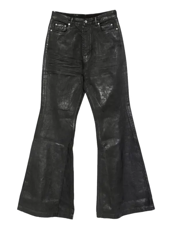 Rick Owens Bolan Flared Jeans - Black