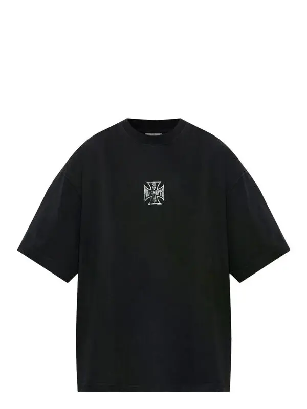 Vetements Logo-print T-shirt - Black