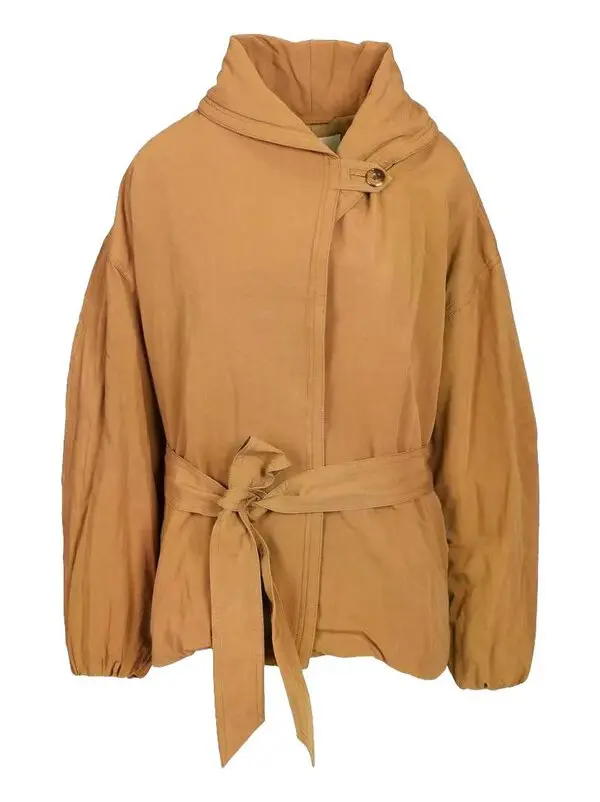 Isabel Marant Étoile Volinda Cotton Short Trench Jacket - Brown