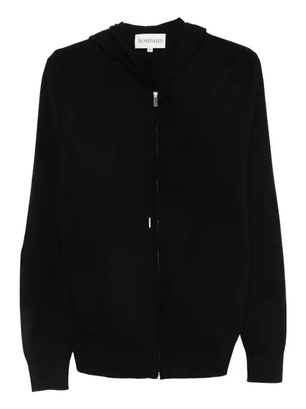 Eric Bompard Zip-up Hoodie - Black